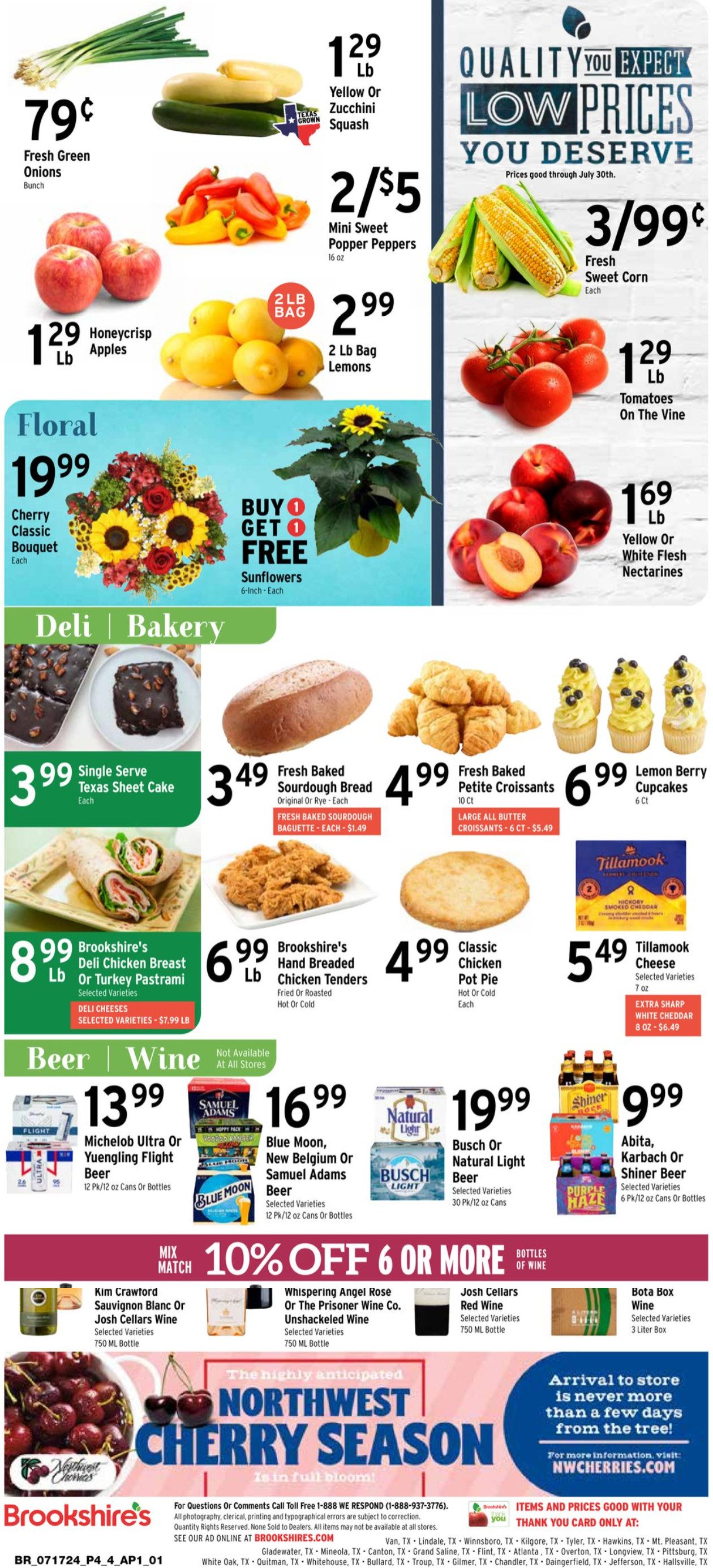 Brookshire's Weekly Ad Jul 17 – Jul 23, 2024