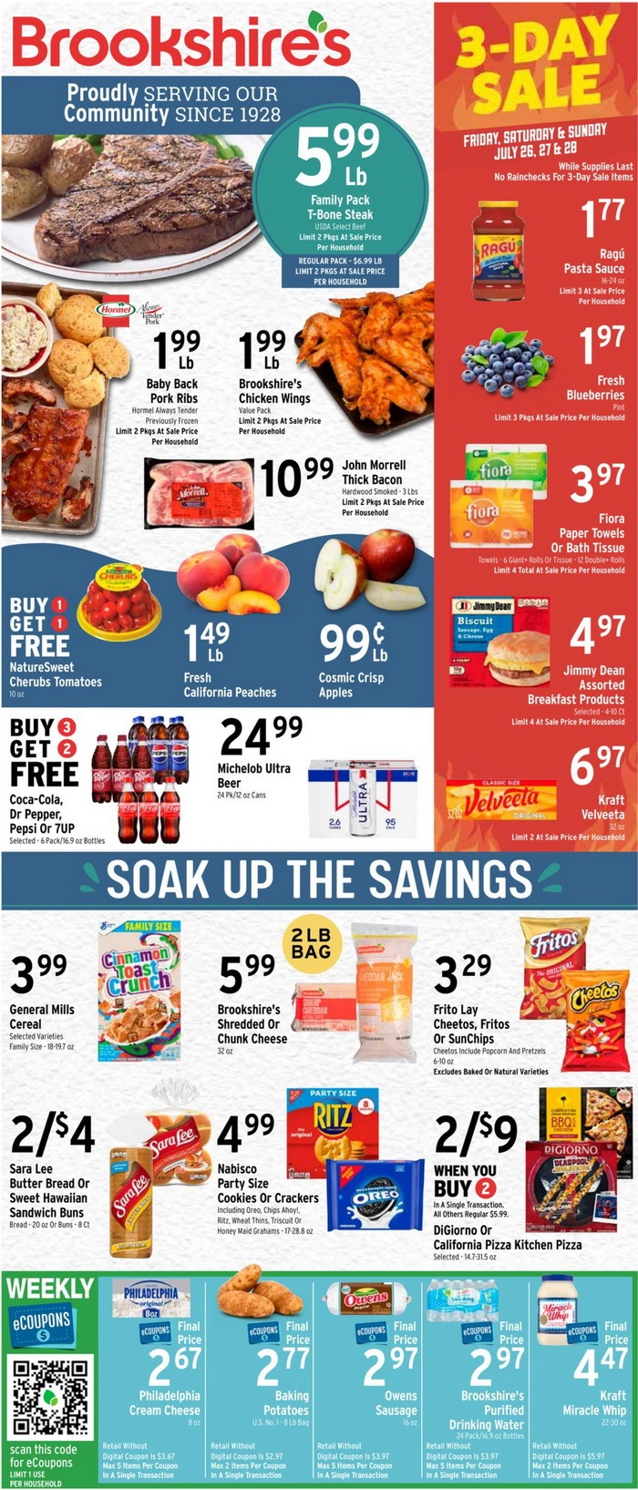 Brookshire's Weekly Ad Jul 24 – Jul 30, 2024