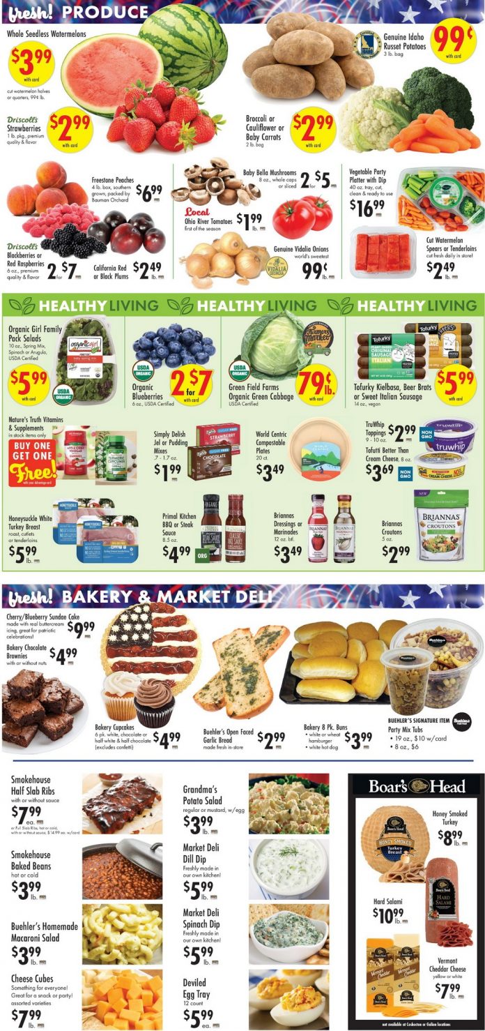 Buehler's Weekly Ad Jul 03 – Jul 09, 2024 (4th of July Promotion Included)