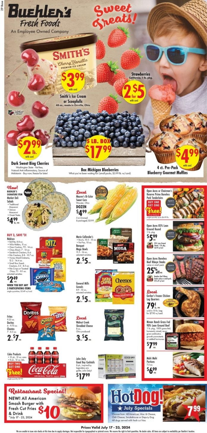 Buehler's Weekly Ad Jul 17 – Jul 23, 2024