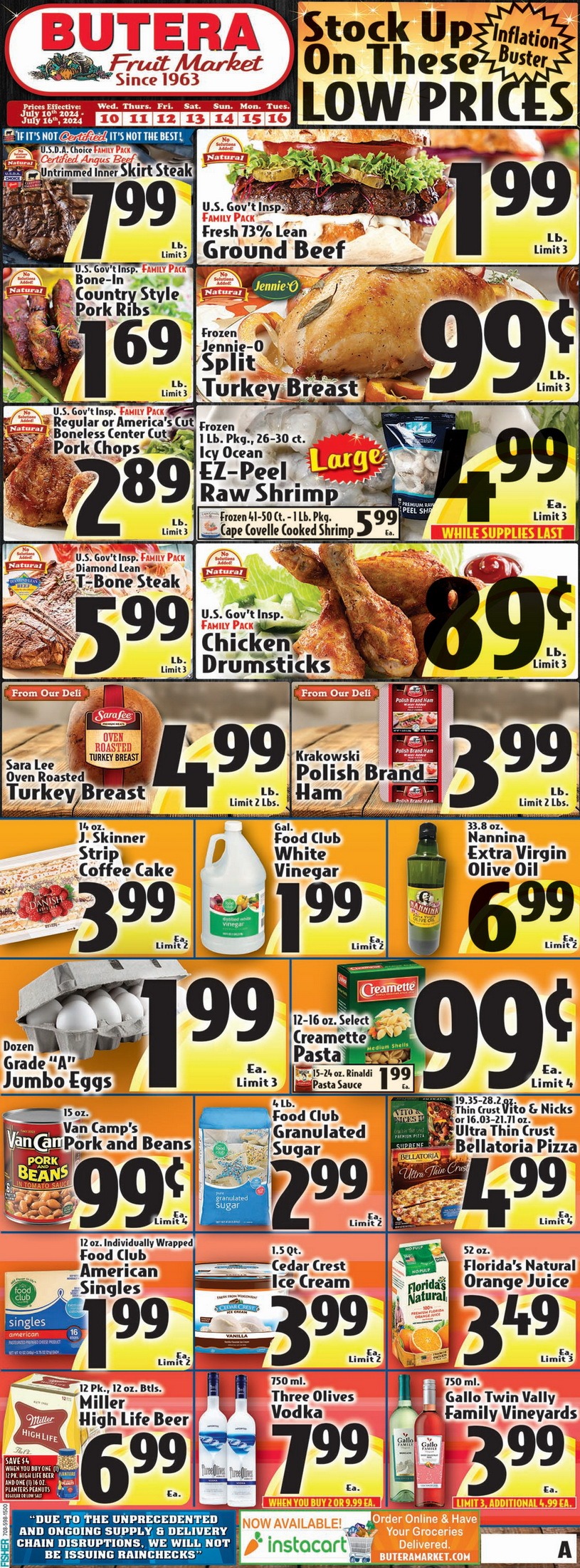 Butera Weekly Ad Jul 10 – Jul 16, 2024