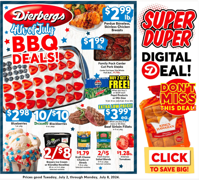 Dierbergs Markets Weekly Ad July 02 – July 08, 2024