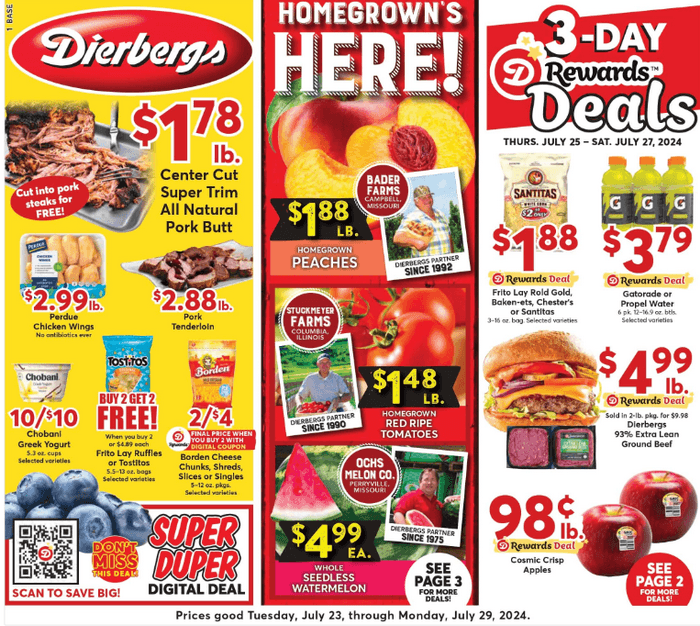 Dierbergs Markets Weekly Ad July 23 – July 29, 2024