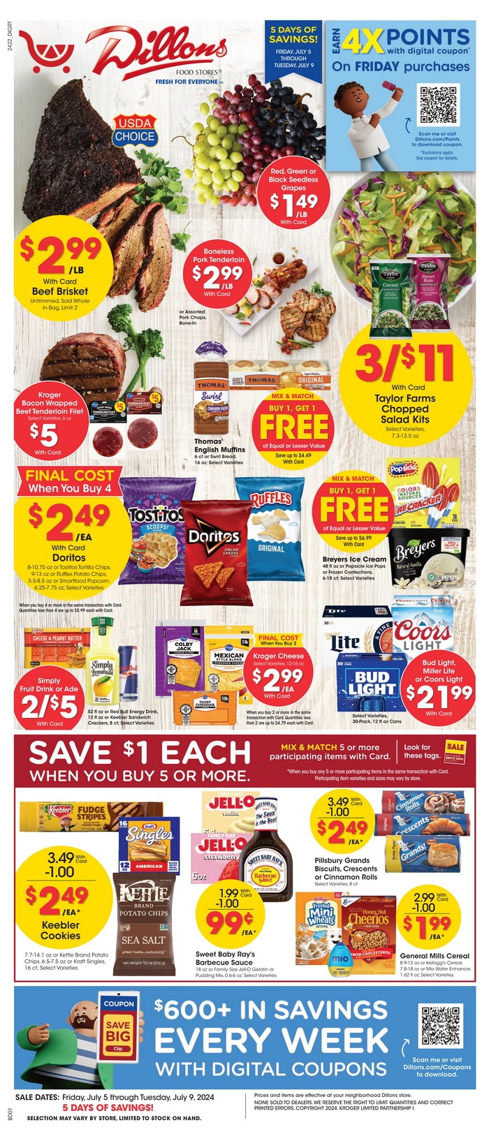 Dillons Weekly Ad Jul 05 – Jul 09, 2024
