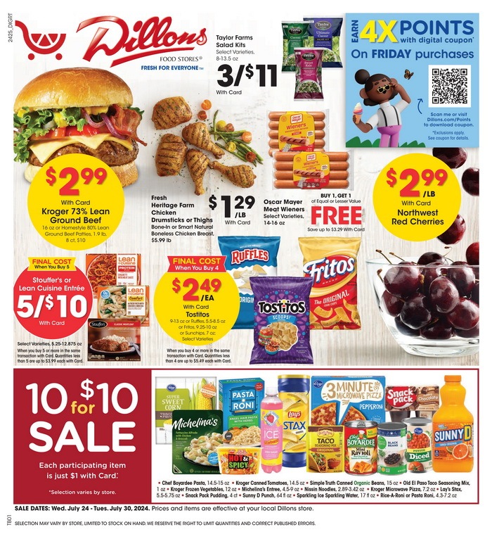 Dillons Weekly Ad Jul 24 – Jul 30, 2024 (Back to School Promotion Included)
