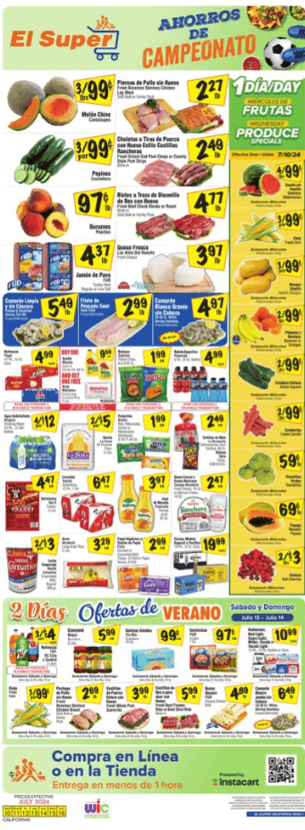 El Super Weekly Ad July 10 – July 16, 2024