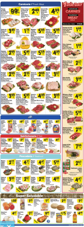 El Super Weekly Ad July 10 – July 16, 2024