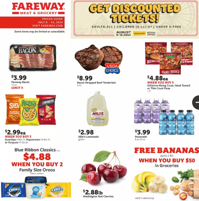 Fareway Weekly Ad July 08 – July 13, 2024
