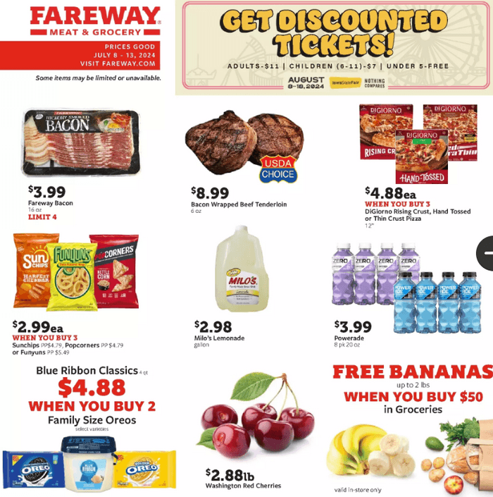 Fareway Weekly Ad July 08 – July 13, 2024