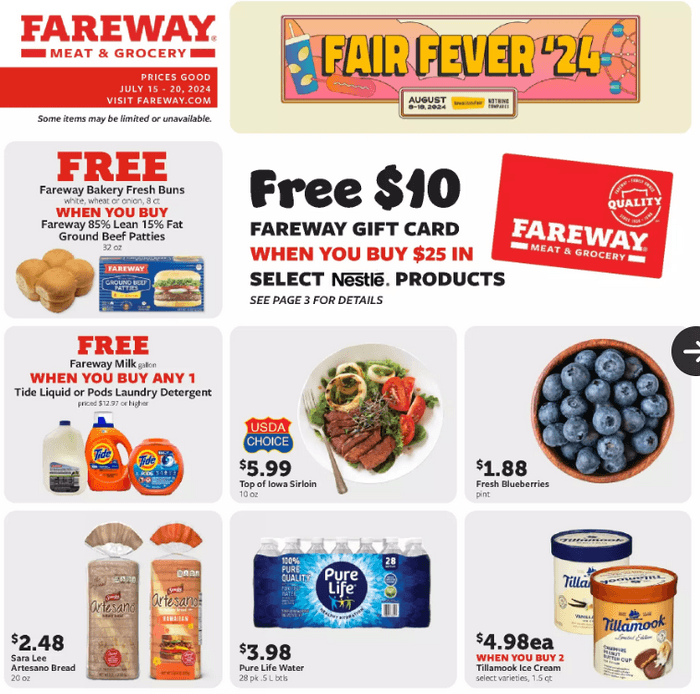 Fareway Weekly Ad July 15 – July 20, 2024
