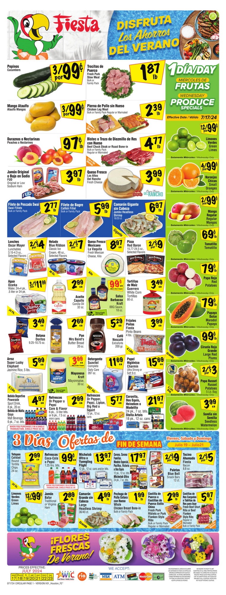 Fiesta Mart Weekly Ad Jul 17 – Jul 23, 2024