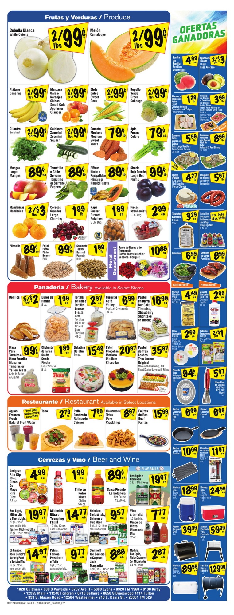 Fiesta Mart Weekly Ad Jul 31 – Aug 06, 2024