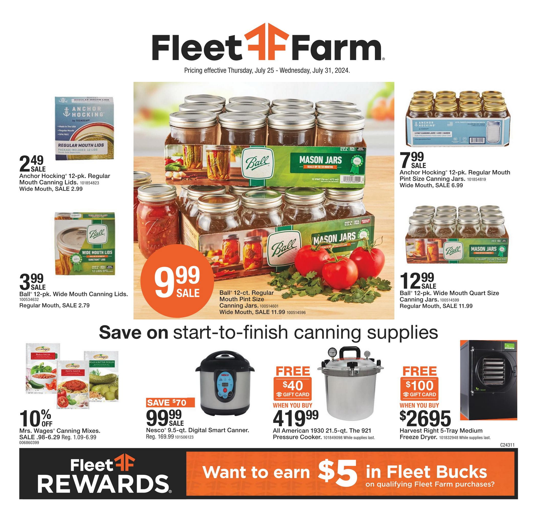 Fleet Farm Weekly Ad July 25 – July 31, 2024