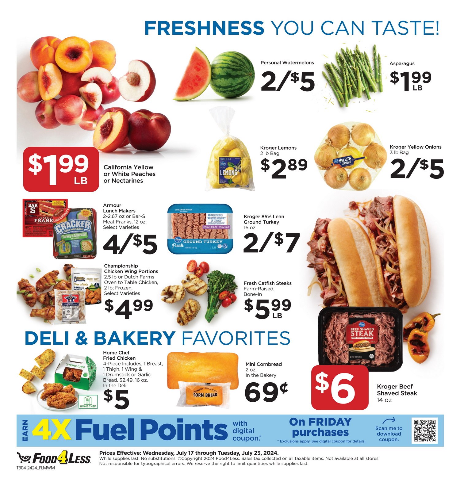 Food 4 Less Weekly Ad Jul 16 – Jul 23, 2024