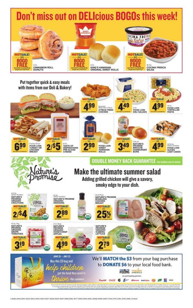 Food Lion Weekly Ad July 03 – July 09, 2024 (4th of July Promotion Included)