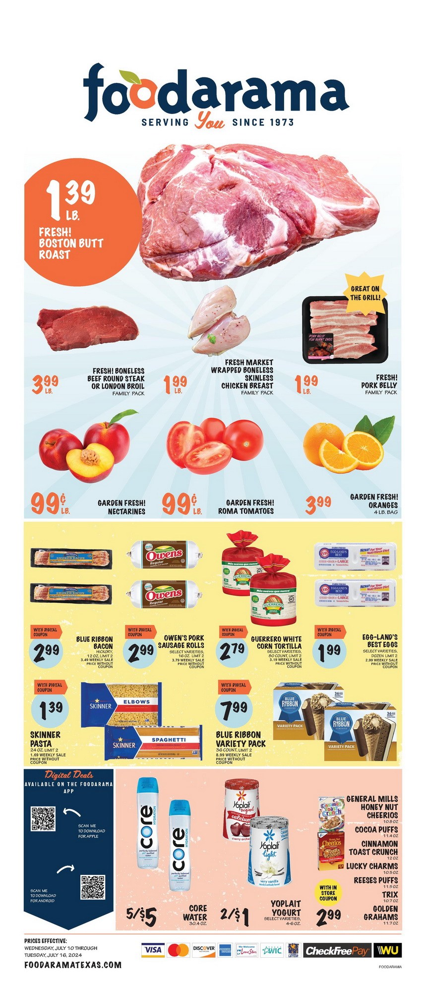 Foodarama Weekly Ad Jul 10 – Jul 16, 2024