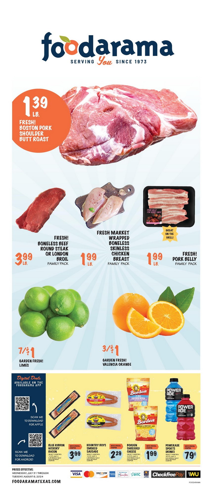 Foodarama Weekly Ad Jul 31 – Aug 06, 2024
