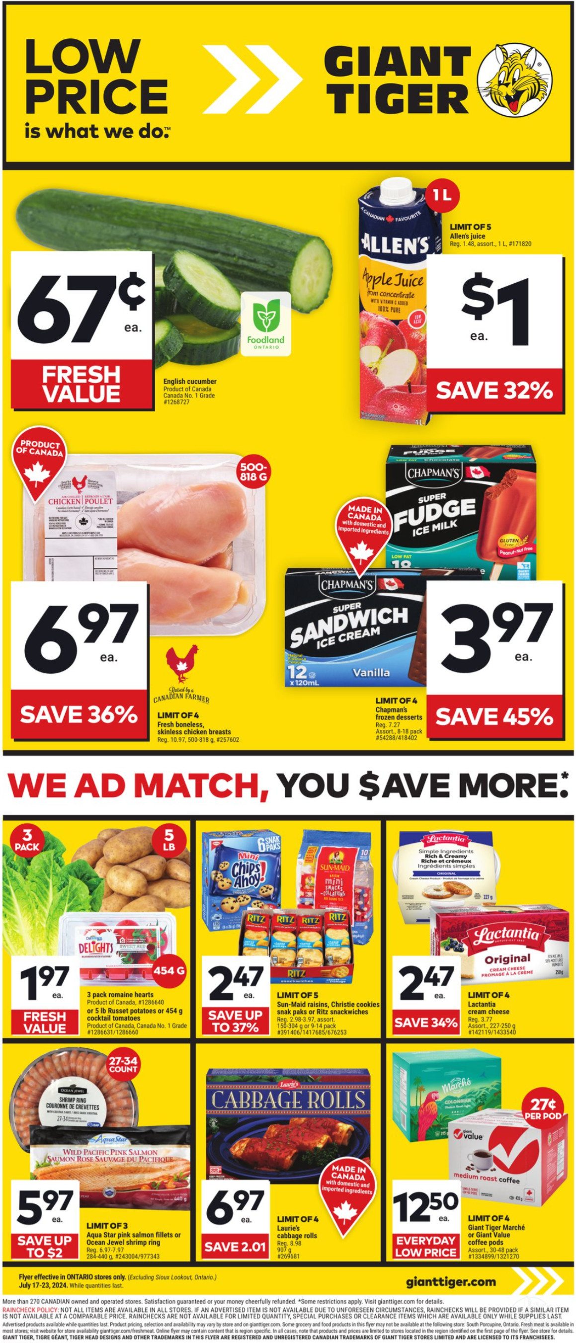 Giant Tiger Weekly Ad Jul 17 – Jul 23, 2024