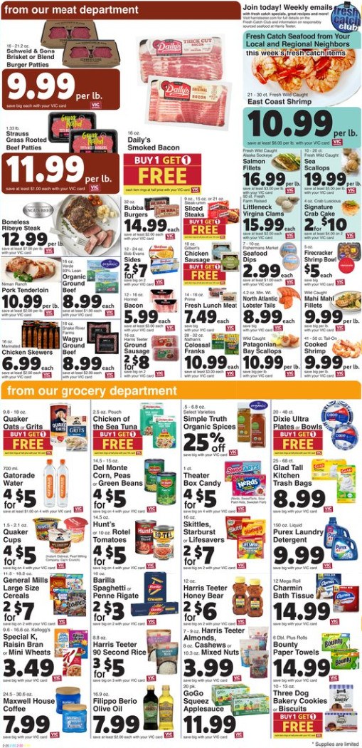 Harris Teeter Weekly Ad July 03 – July 09, 2024 (4th of July Promotion Included)