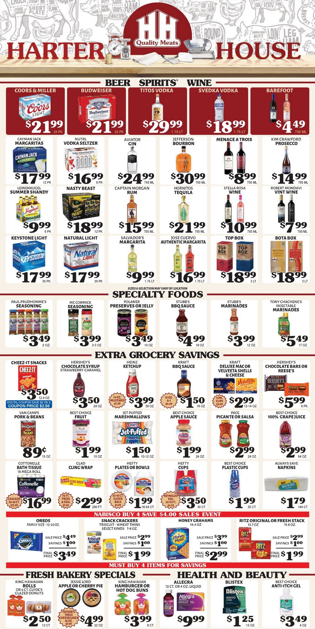 Harter House Weekly Ad Jul 03 – Jul 09, 2024 (4th of July Promotion Included)