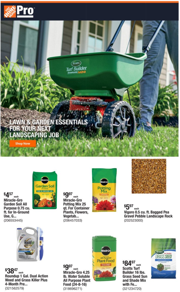 Home Depot Pro Weekly Ad July 15 – July 22, 2024