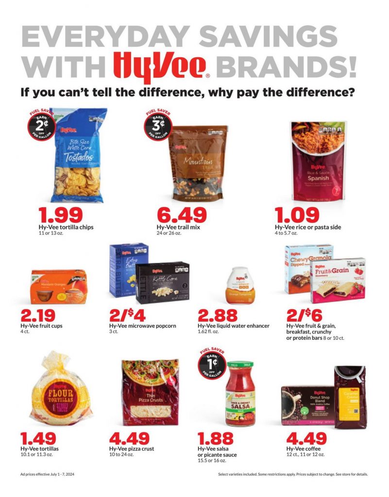 Hy-Vee Weekly Ad Jul 01 – Jul 07, 2024 (4th of July Promotion Included)