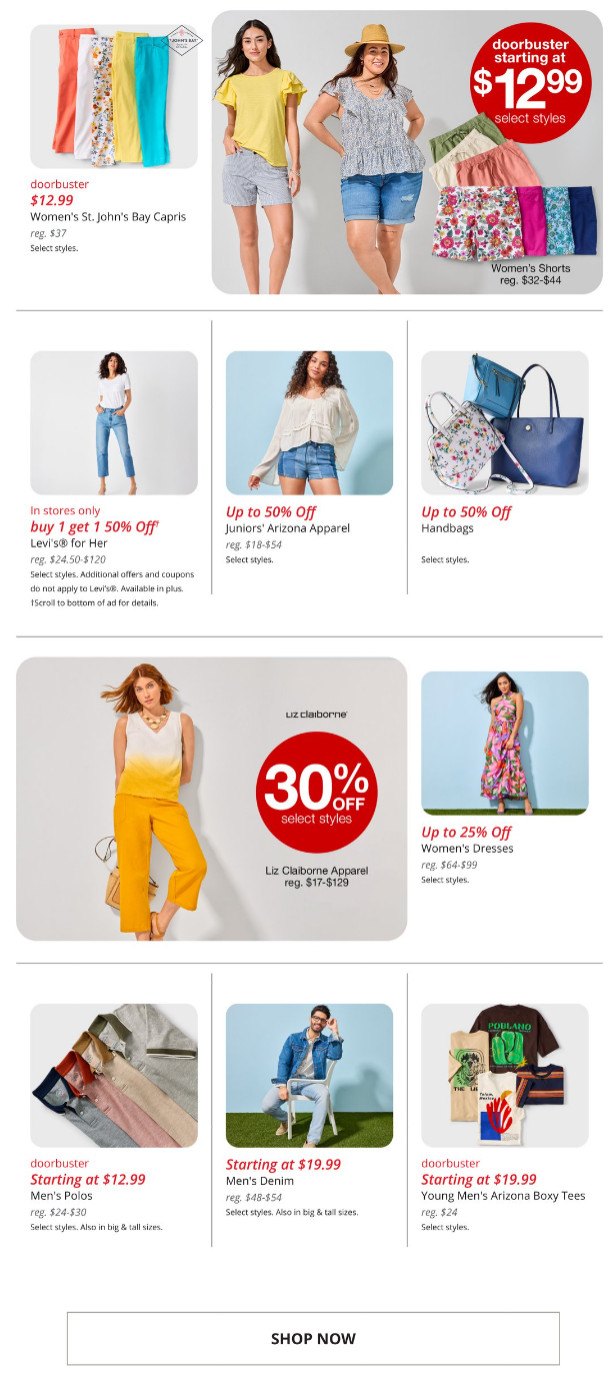 JCPenney 4th of July Sale July 03 – July 07, 2024
