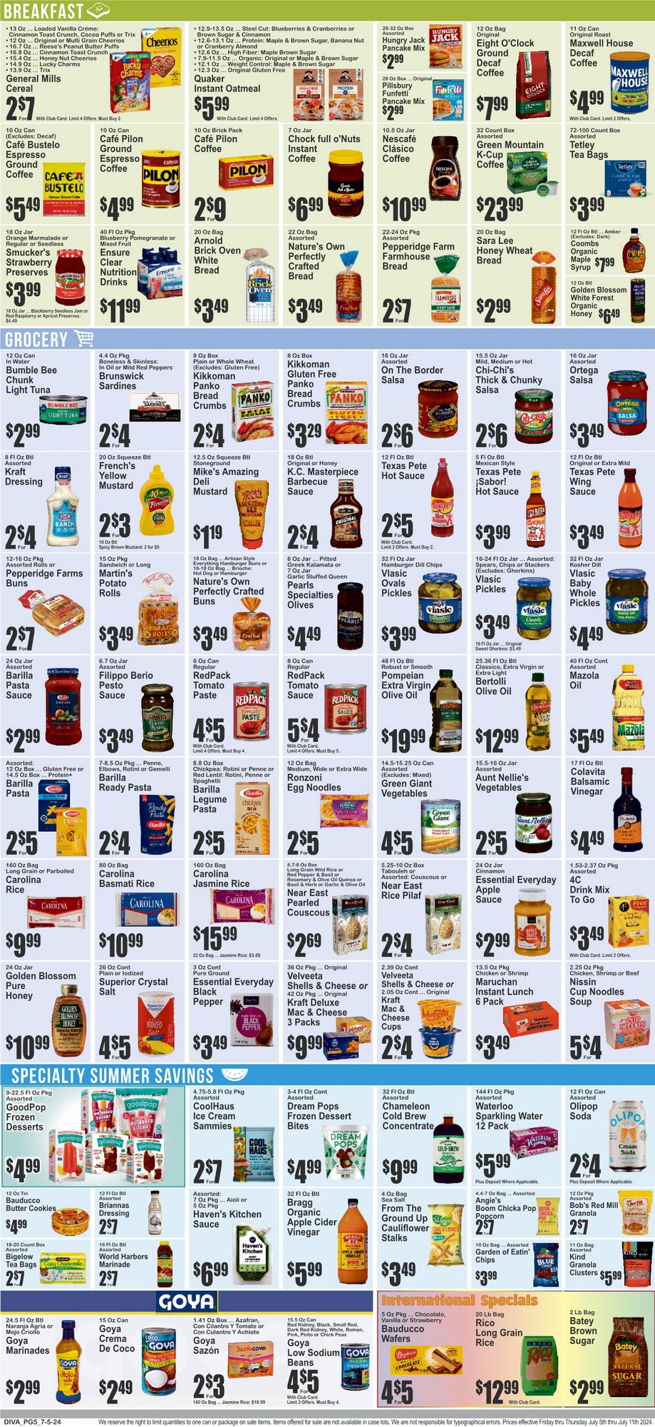 Key Food Weekly Ad Jul 05 – Jul 09, 2024