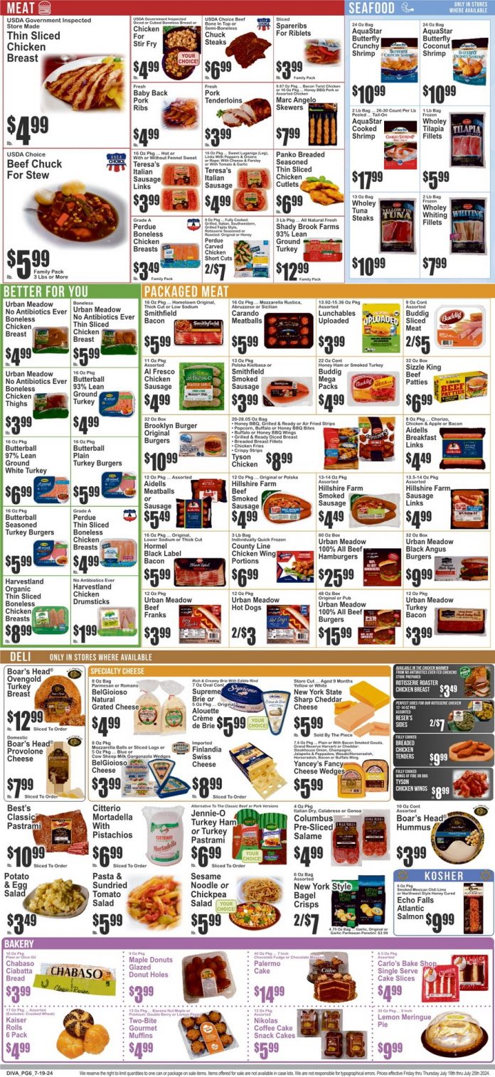Key Food Weekly Ad Jul 19 – Jul 25, 2024