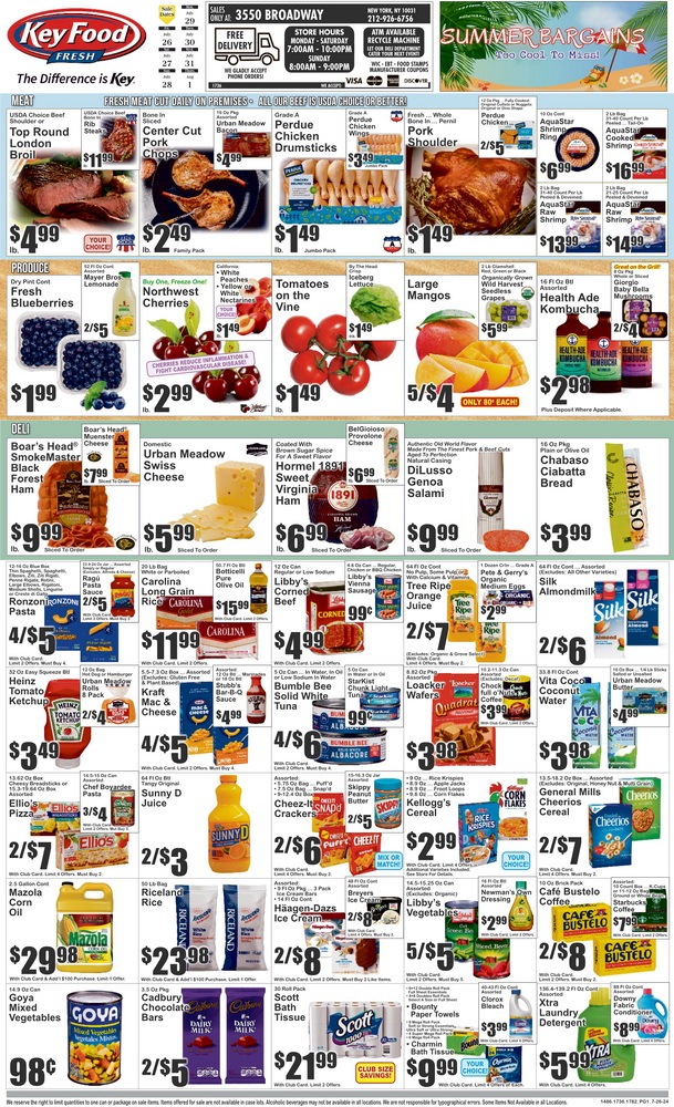 Key Food Weekly Ad Jul 26 – Aug 01, 2024
