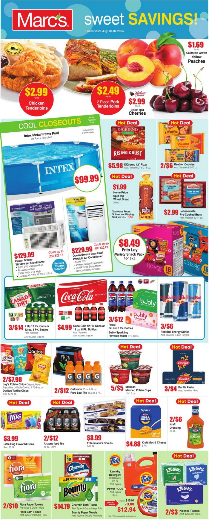 Marc's Weekly Ad July 10 – July 16, 2024