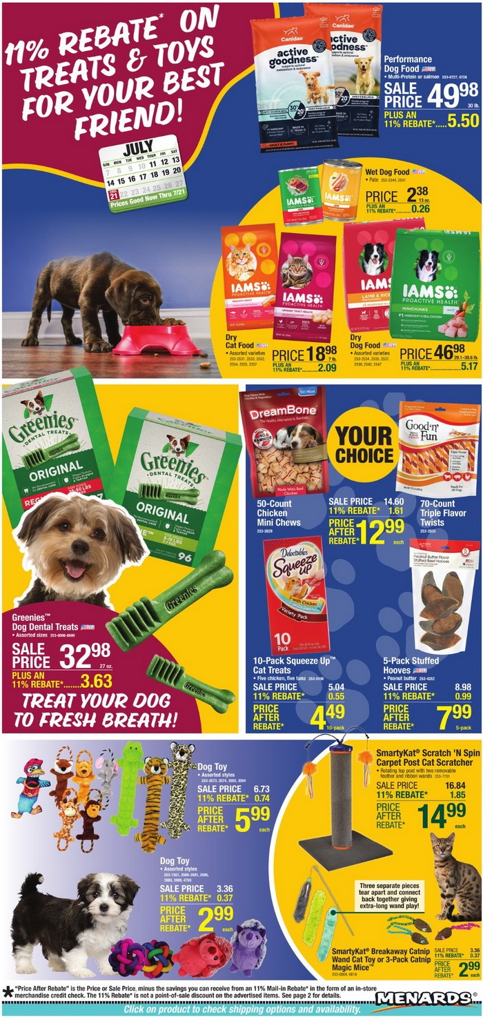 Menards Home Essential Ad July 11 – July 21, 2024