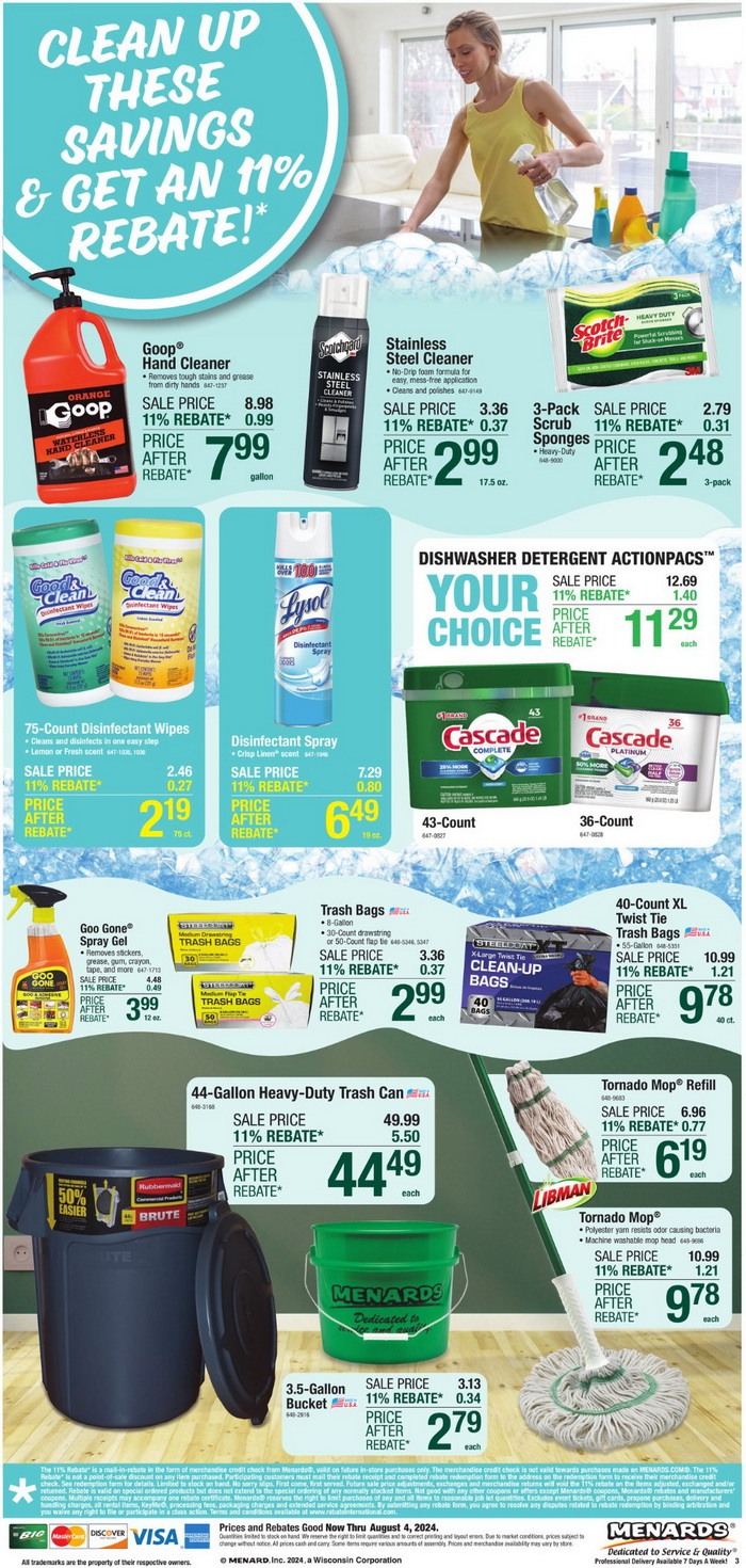 Menards Home Essential Ad Jul 25 – Aug 04, 2024