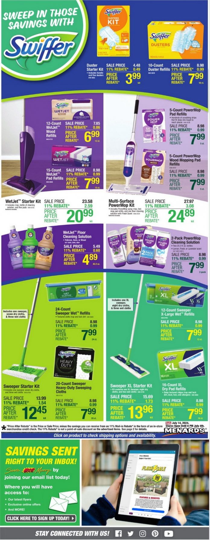 Menards Home Essential Ad July 04 – July 14, 2024