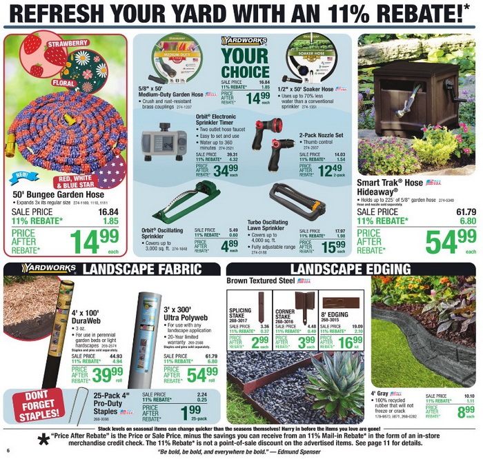 Menards Weekly Ad July 04 – July 14, 2024