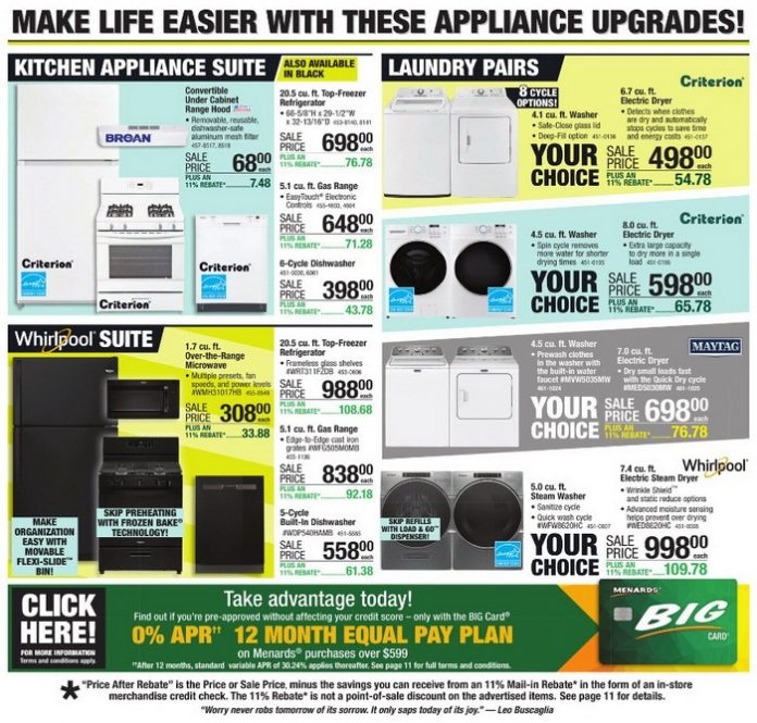 Menards Weekly Ad Jul 25 – Aug 04, 2024 (Back to School Promotion Included)