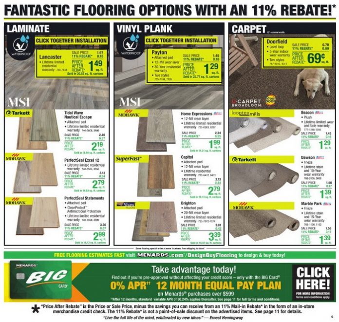 Menards Weekly Ad Jul 25 – Aug 04, 2024 (Back to School Promotion Included)