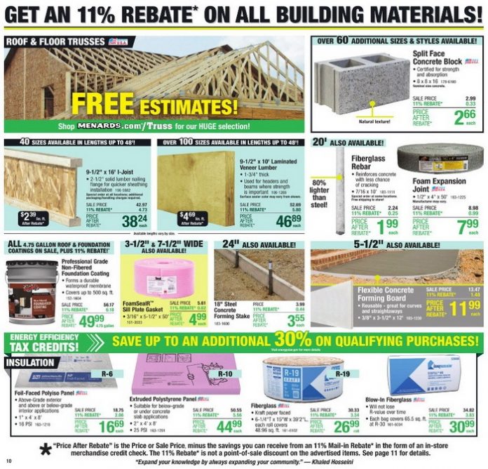 Menards Weekly Ad Jul 25 – Aug 04, 2024 (Back to School Promotion Included)