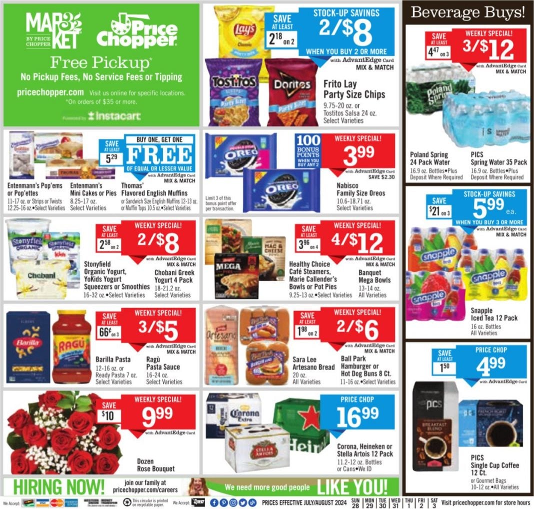 Price Chopper Weekly Ad Jul 28 – Aug 03, 2024