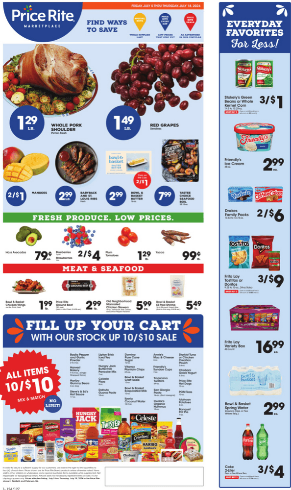 Price Rite Weekly Ad July 05 – July 18, 2024