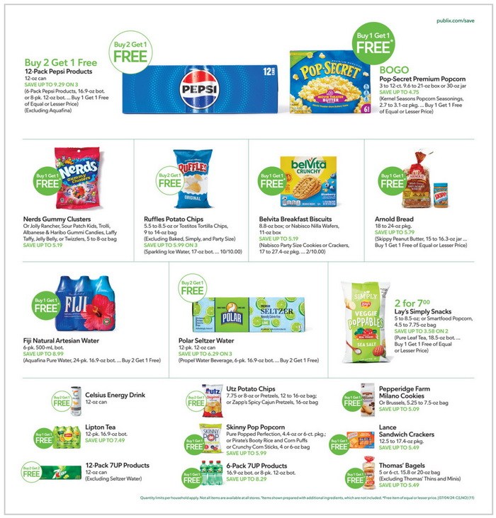Publix Weekly Ad July 03 – July 09, 2024 (4th of July Promotion Included)