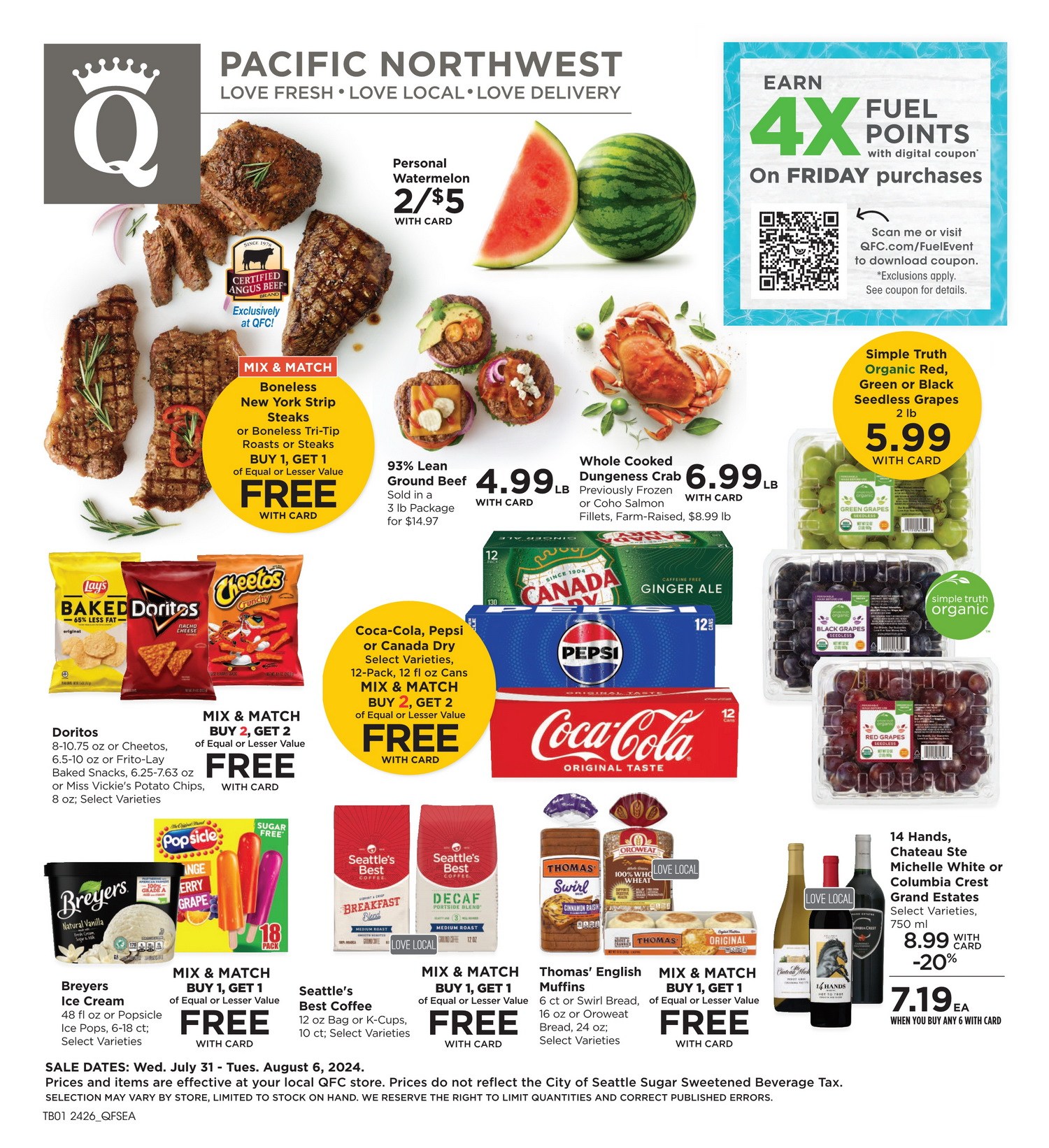 QFC Weekly Ad Jul 31 – Aug 06, 2024
