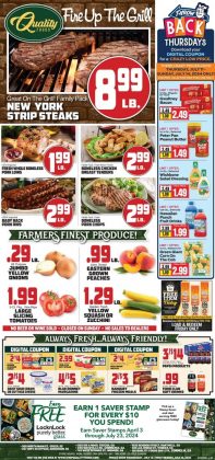 Quality Foods Weekly Ad July 10 – July 16, 2024