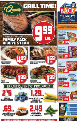 Quality Foods Weekly Ad Jul 17 – Jul 23, 2024