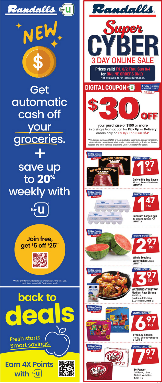 Randalls Weekly Ad Jul 31 – Aug 06, 2024