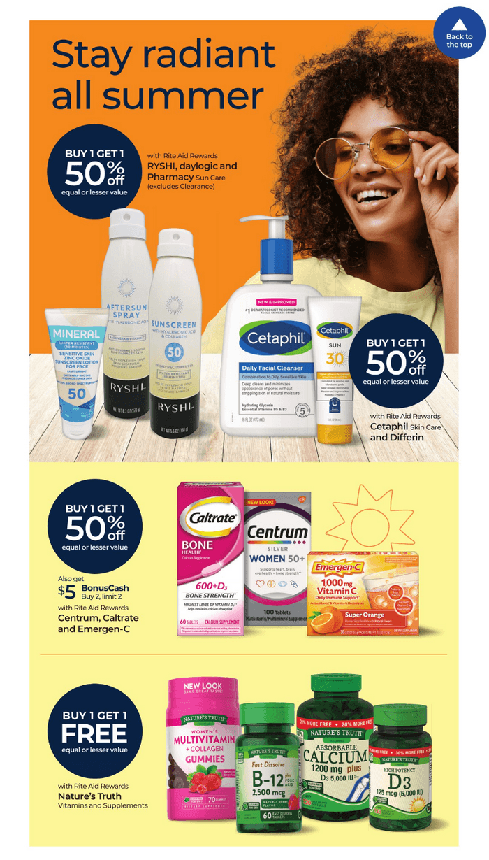 Rite Aid Weekly Ad Jul 07 – Jul 13, 2024