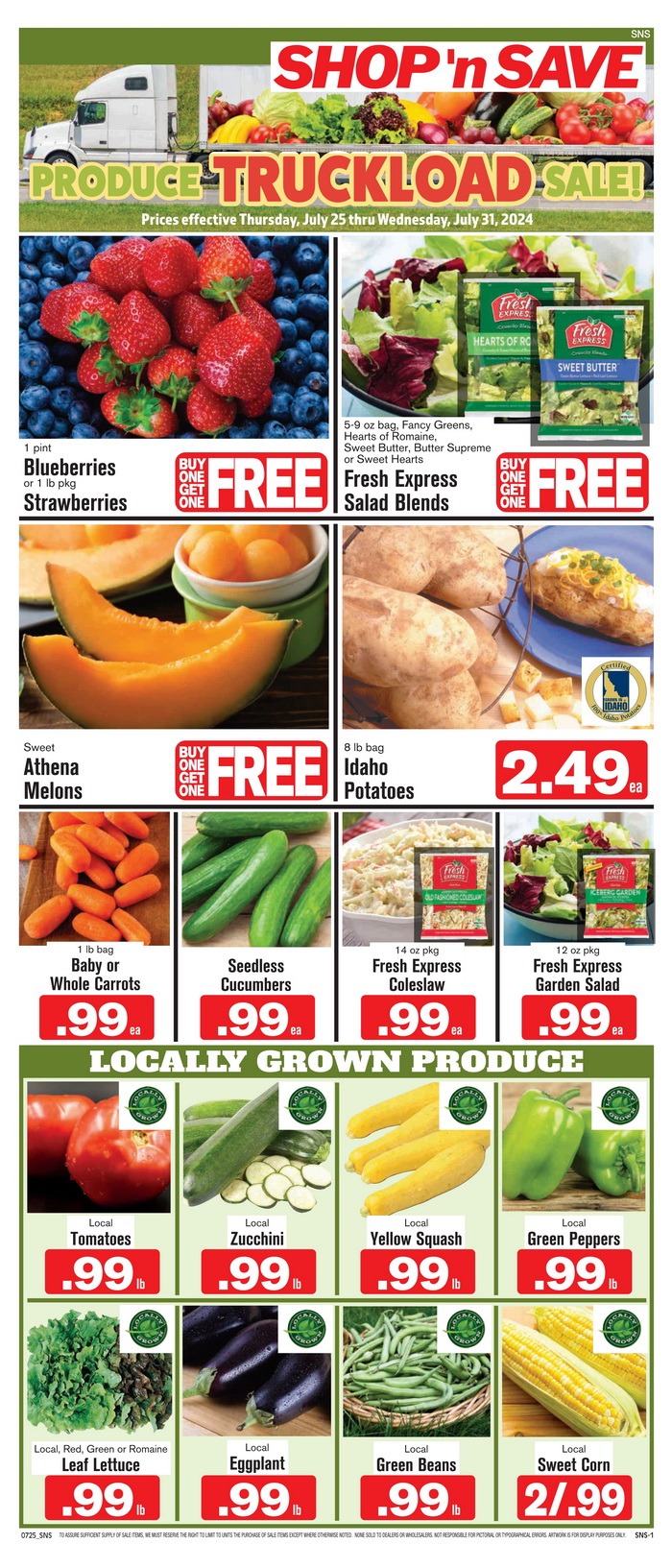 SHOP 'n SAVE Weekly Ad Jul 25 – Jul 31, 2024