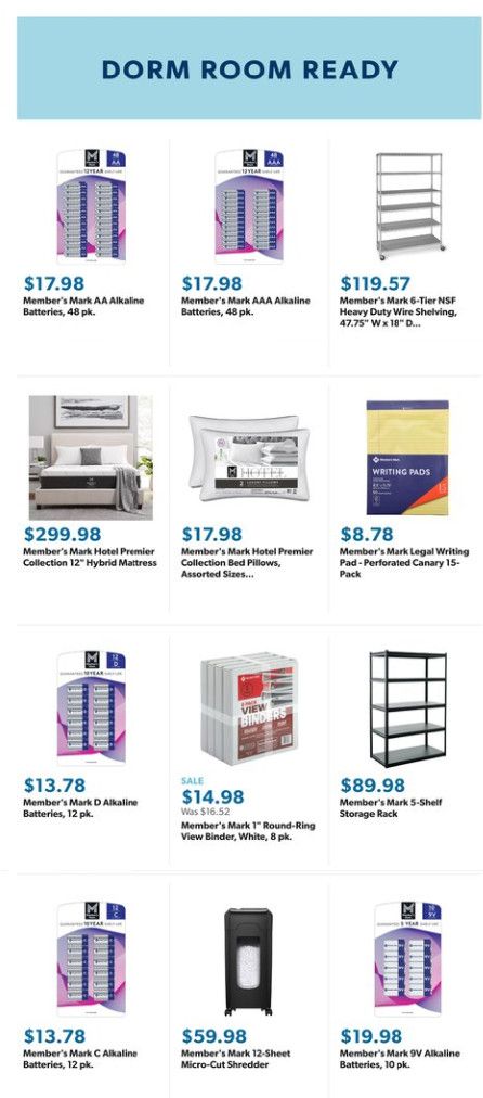 Sam's Club Weekly Ad July 18 – July 24, 2024 (Back to School Promotion ...