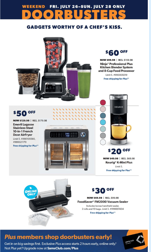 Sam's Club Weekly Ad Jul 24 – Aug 18, 2024