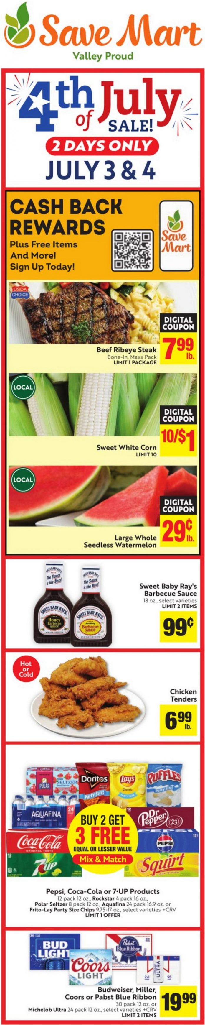 Save Mart Supermarkets Weekly Ad Jul 03 – Jul 09, 2024 (4th of July ...